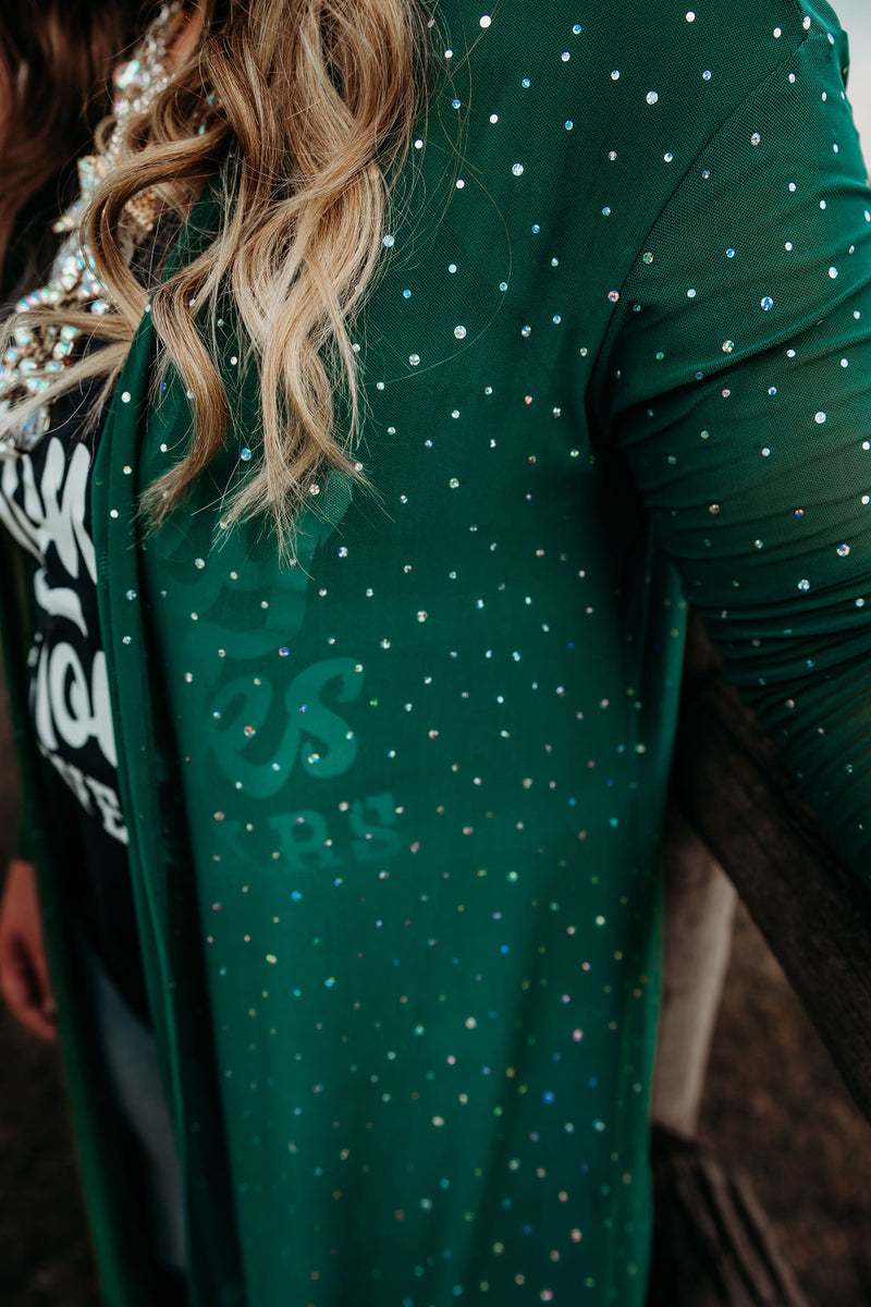 Sparkle Queen Duster – Pearls & Lace